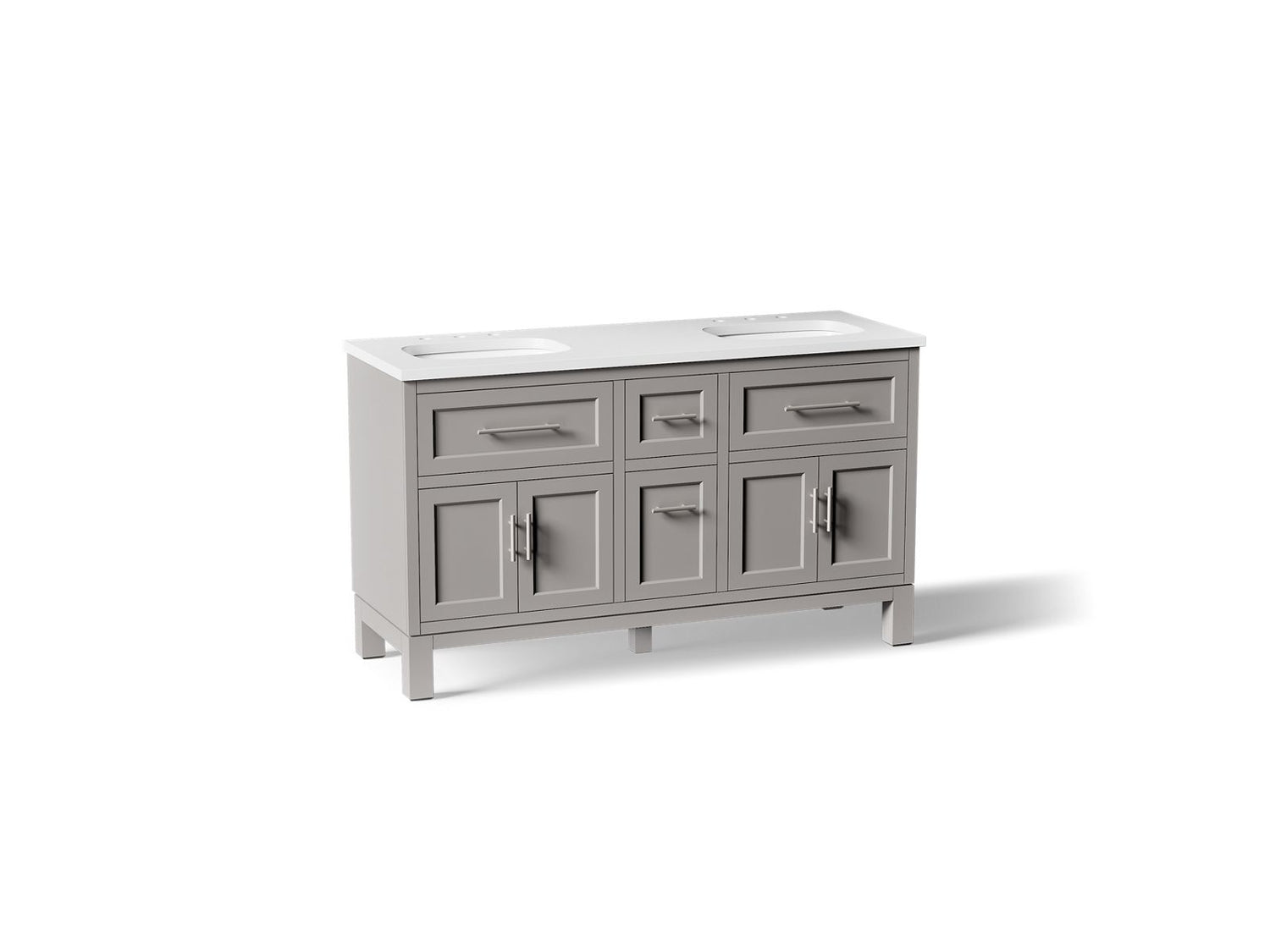 Quo 60" Bathroom Vanity Set | K-31246-ASB | KOHLER – Vatero Bath + Kitchen