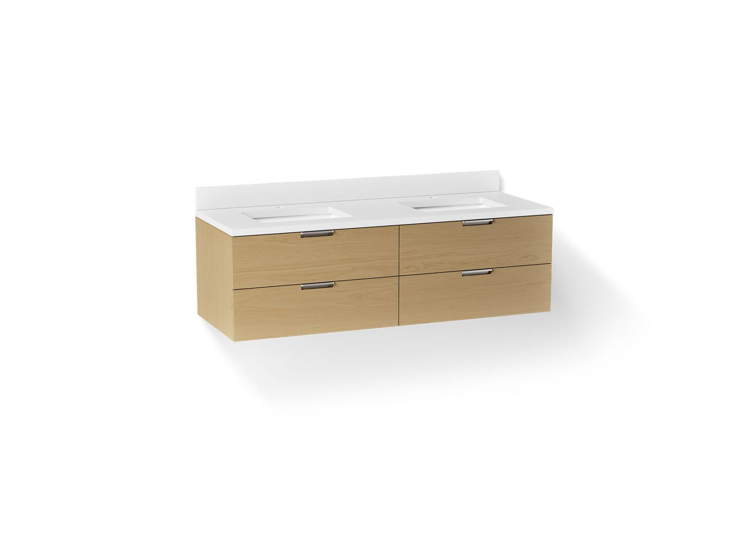 Maxstow 60" Wall-Hung Vanity Cabinet | K-34657 | KOHLER – Vatero Bath ...